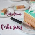 How to calculate cake sizes - Minh Cakes